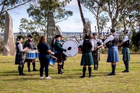 Pipe Bands at the Australian Celtic Festival
